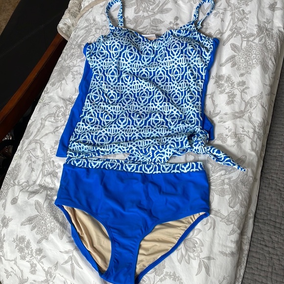 Talbots | Swim | Nwot Talbots Cabana Life Tankini Topbottoms Perfect ...
